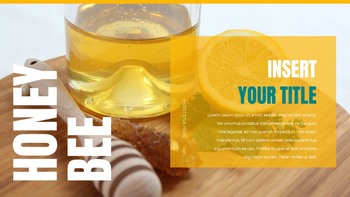 Honeybee Creative Google Slides|Nature