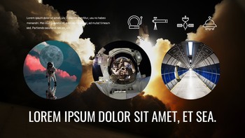 Space Science Simple Google Templates