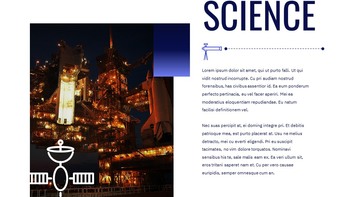 Space Science Simple Google Templates