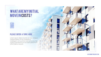 Apartment Easy PowerPoint Design