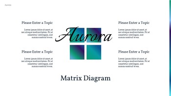Aurora Easy Slides Design