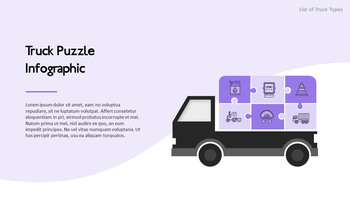 List of Trucks PPT Backgrounds