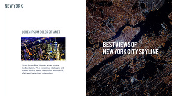 Travel in New York premium PowerPoint Templates