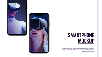 Virtual Reality (VR) Simple PowerPoint Template Design