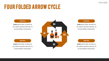 Drink hard liquor Simple PPT Templates