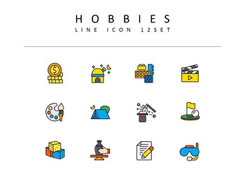 Hobbies Icons