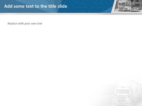 Ein roter Lastwagen - Kostenloses Template-Design