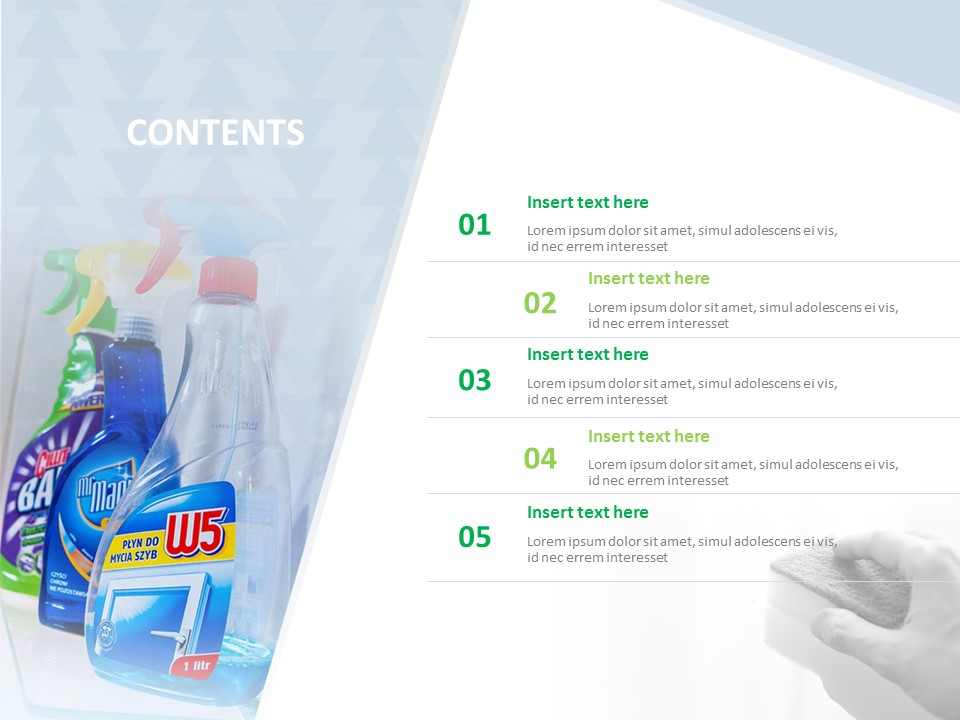 Cleaning Free Powerpoint Templates Design