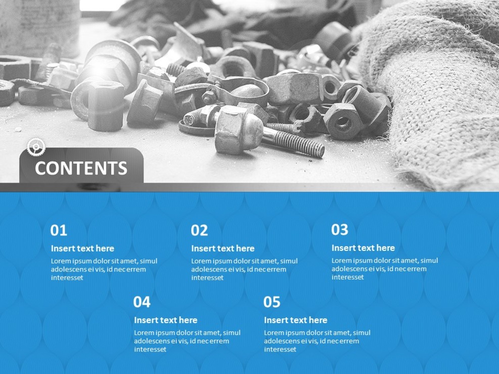 Free Design Template - Machine Components