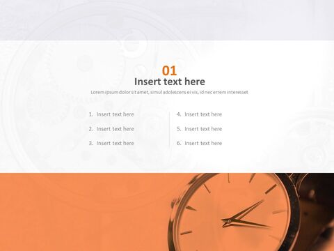Free Powerpoint Sample - A Watch