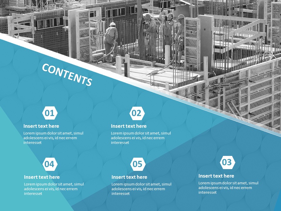 Free Powerpoint Sample - Architecture Construction