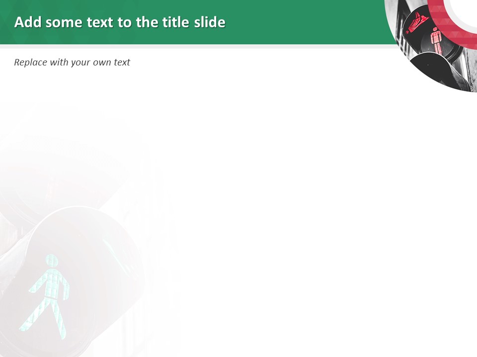 Free Powerpoint Sample - Traffic Lights