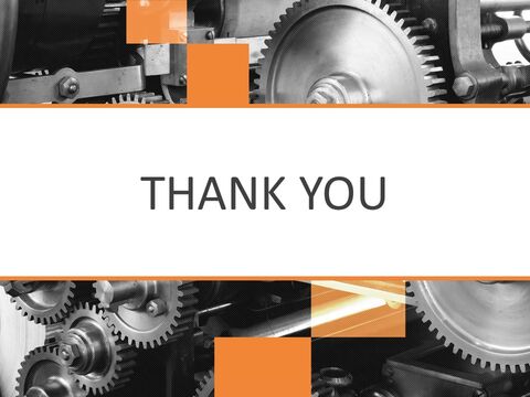 Free PPT Template - Machine Industry