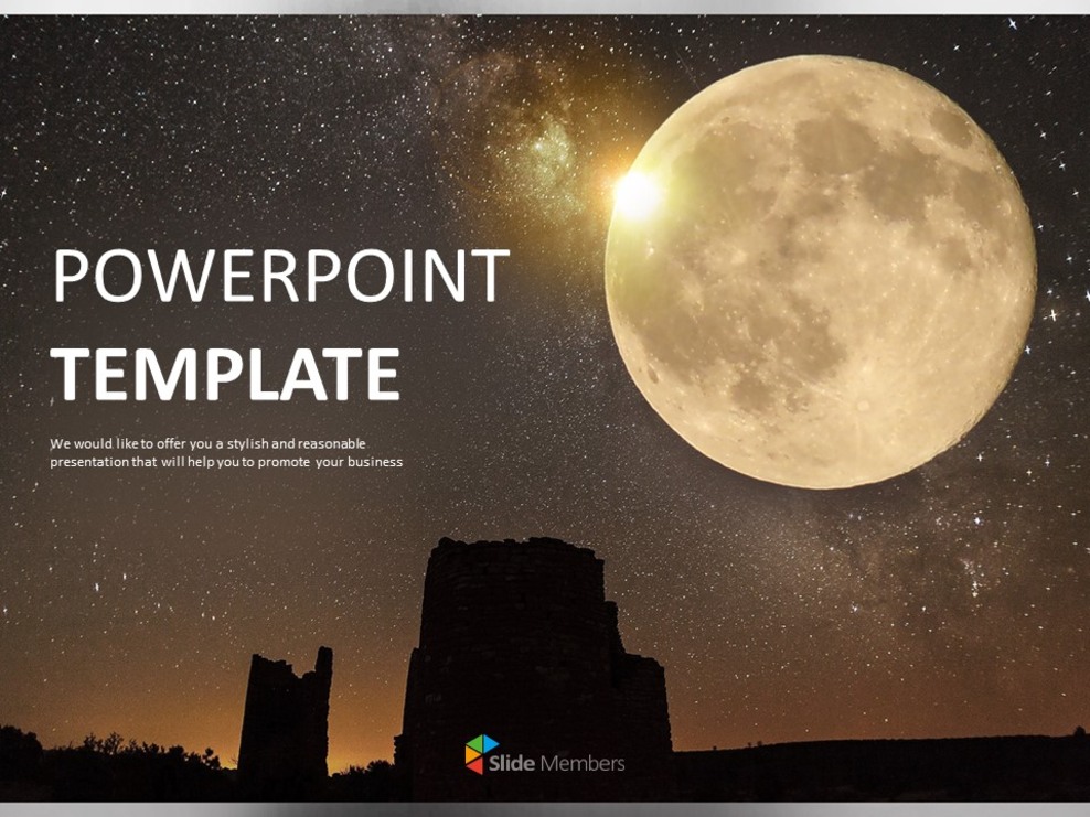 Full Moon - Free Powerpoint Sample