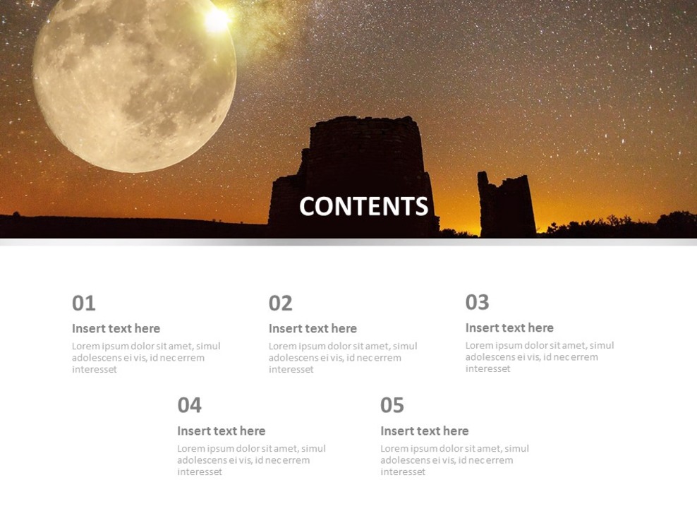 Full Moon - Free Powerpoint Sample