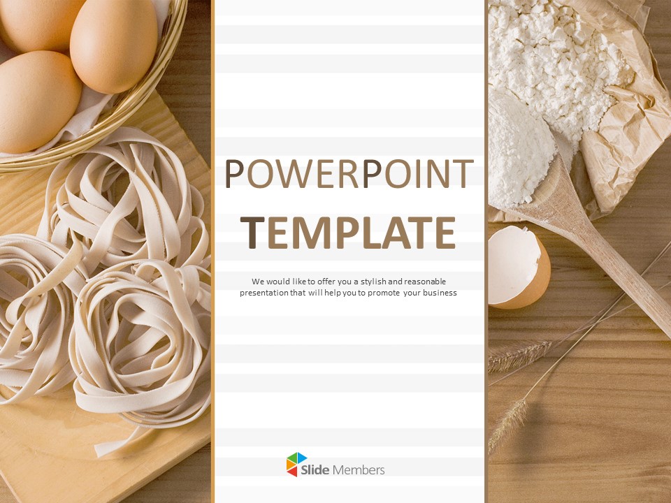 Making Uncooked Noodles - Free Template Design