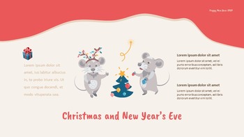 Happy New Year 2020 Google Presentation Templates