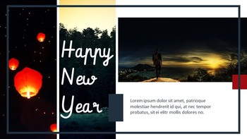 New Year Simple Google Templates