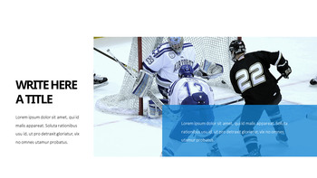 Winter Sports Easy Presentation Template