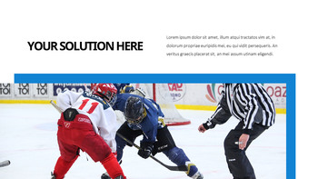 Winter Sports Easy Presentation Template