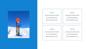 Winter Sports Easy Presentation Template