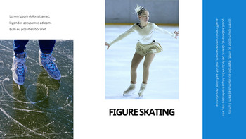 Winter Sports Easy Presentation Template