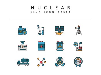 Nuclear Element Vector Art
