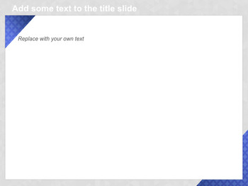 A Triangle With Sparkling, Diagonal Line - Keynote Template Free