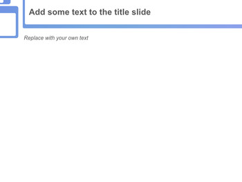 Blue Quadrangles - Free Presentation Template|Keynote|Slides