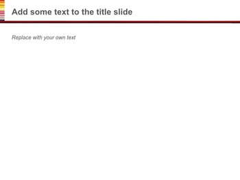 Rainbow Striped Pattern - Keynote Download Free