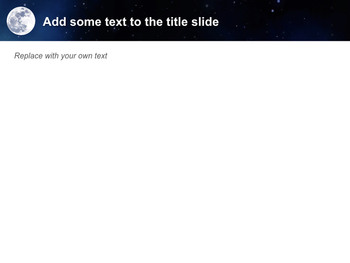 Moon and Astronauts - Free Keynote Backgrounds