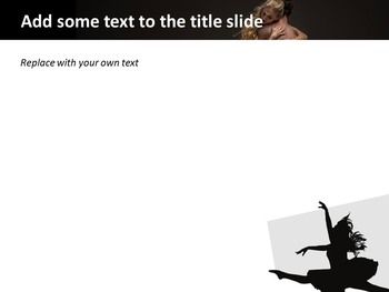 Best PPT Template Free Download - Modern Dance