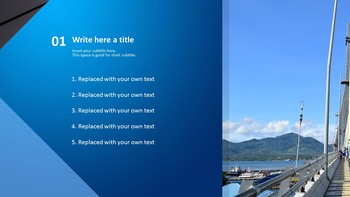 Bridge Building - Free PPT Design