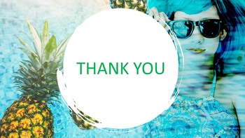 Free PowerPoint Template Design - Pineapple