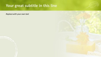 Handmade Soap - PPT Design Free