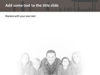 PowerPoint online Free - Happy Family