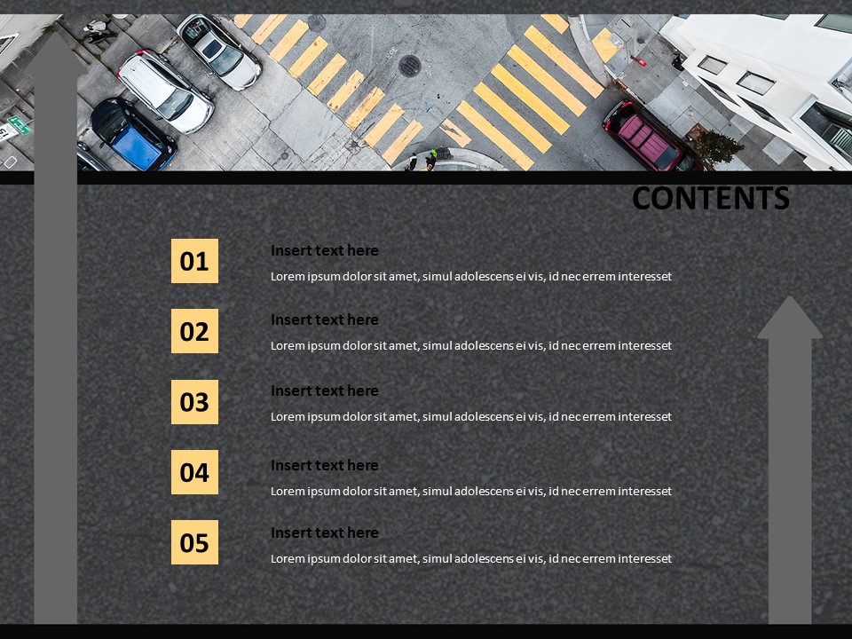 Crossroad - Free Design Template