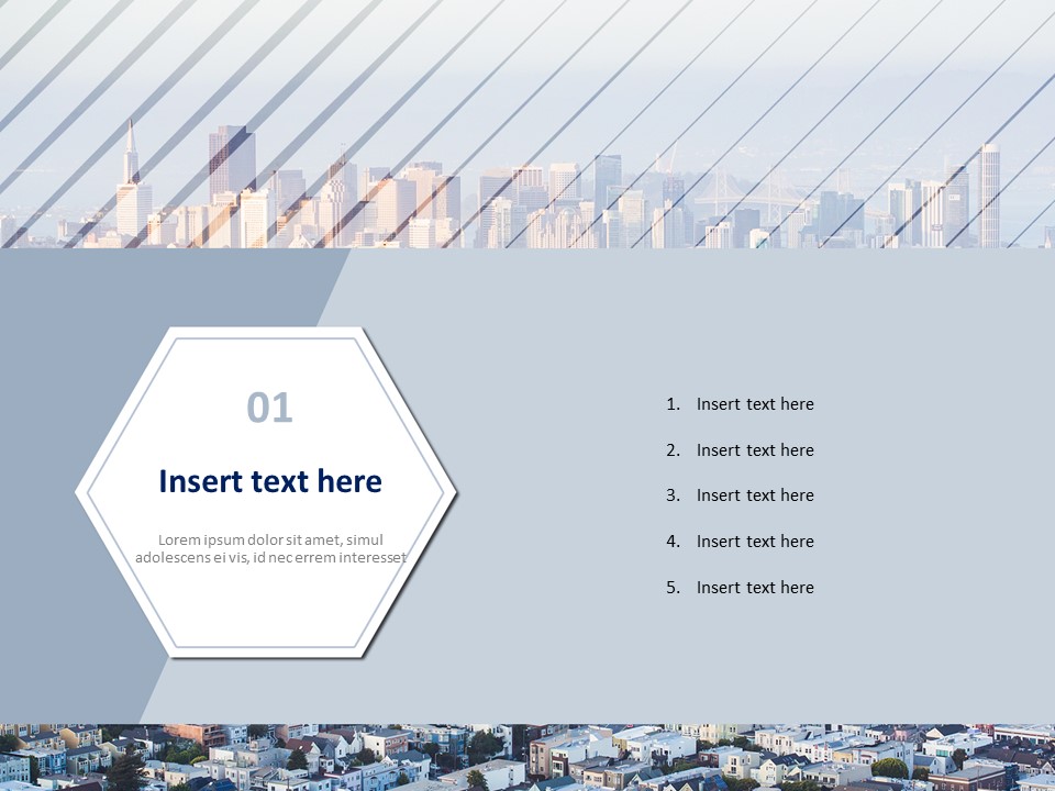 Free Design Template - A Big City|PPT|Slides