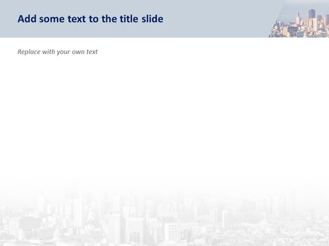 Free Design Template - A Big City|PPT|Slides