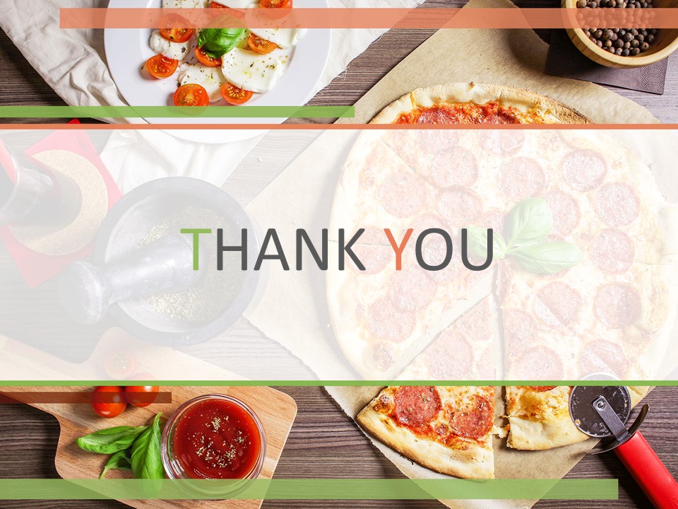 Free Powerpoint Template - Oven PizzA