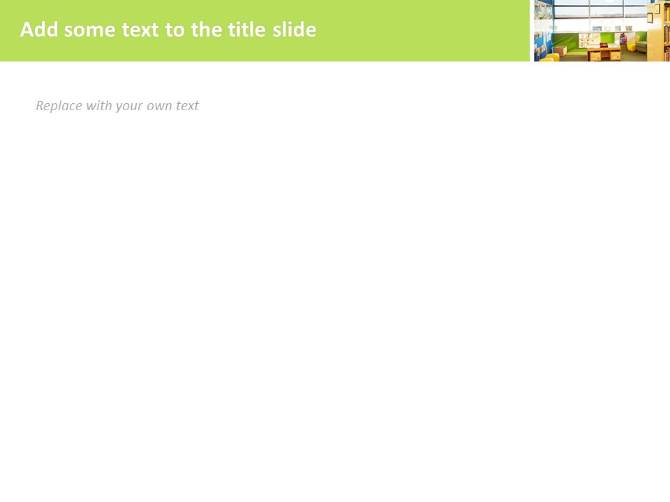 Free PPT Sample - A Library for Children