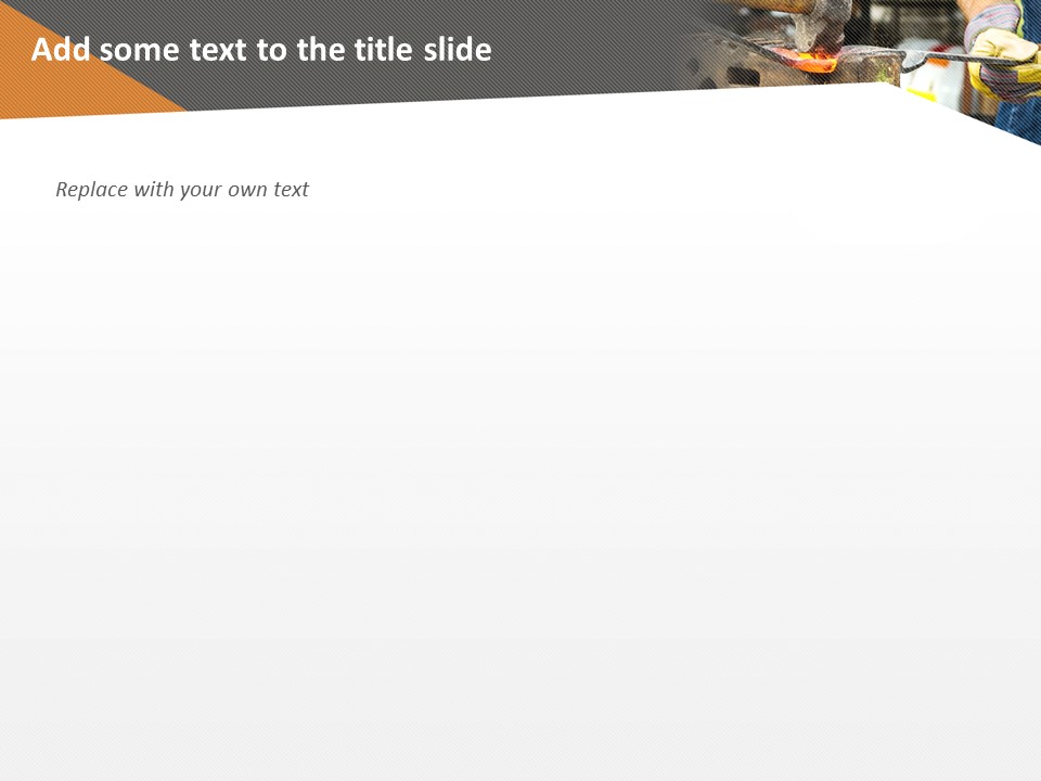 Free PPT Sample - Blacksmith