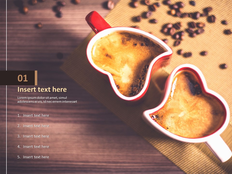 Hot Chocolate With Love - Free PPT Sample