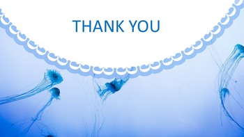 Blue Jellyfish - PowerPoint Templates Free Download