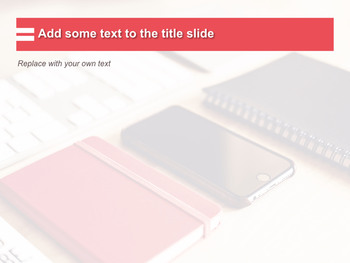 Red Diary - Keynote Templates Free Download|Slides