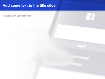 Facebook - Free Presentation Template