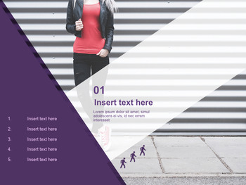 Relaxed Walking - Free Presentation Template
