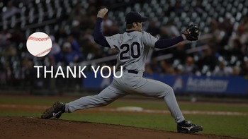 Baseball Player - Free Google Slides Backgrounds