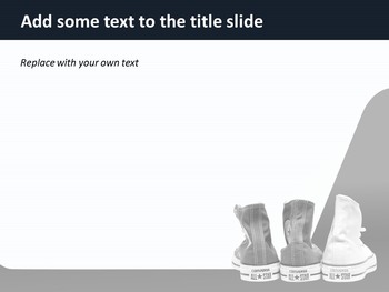 Google Slides Free - Various Colors Sneakers