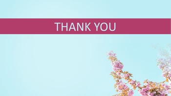 Google Slides Template Free - Cherry Blossoms in Spring Days